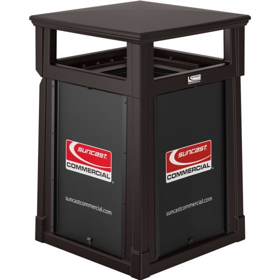 Suncast garbage can store